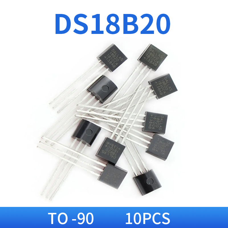 Keyestudio 10Pcs/lot Original DS18B20 TO-92 Temperature Sensor Digital ...